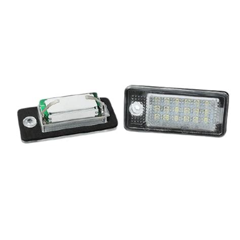 Специални LED лампи за номера за Audi A3, A4 B6 /B7, A6 4F, Q7, A8 ...