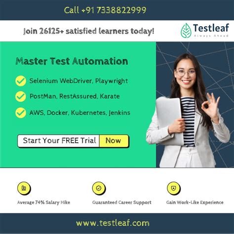 testleaf software solutions private limited on linkedin selenium