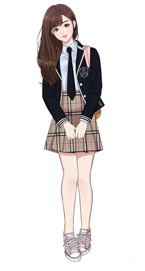 Pin Oleh 𝓨𝓸𝓸𝓷 𝓫𝓸𝓶𝓲𝓲 Di Manhwa Gadis Animasi Ilustrasi Putri Desain