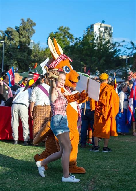 Australia Day Parade In Adelaide South Australia Featuring National