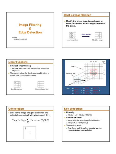 Pdf 09 Image Filtering Edge Detection 09 Dokumentips