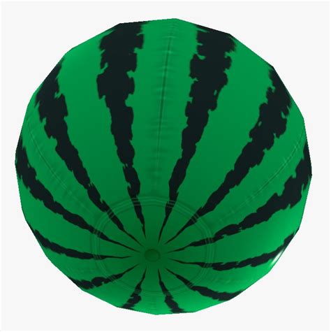 Summer Beachball Watermelon Toon 3d Model 6 Unknown Fbx Ma Free3d