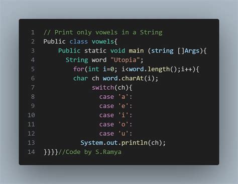Java Programming Coding Problemsolving Objectorientedprogramming Ramya Sivakumar