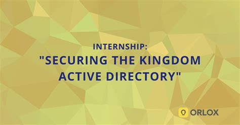 securing the kingdom active directory is4u