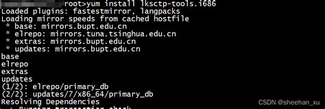 linux主机安装sctp协议栈 centos安装sctp csdn博客