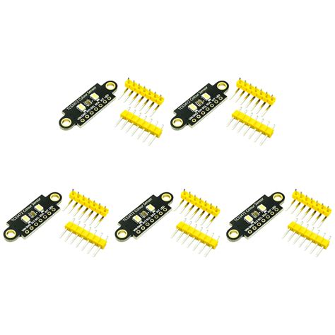 5uds Módulo De Reconocimiento De Sensor De Color Rgb Tcs34725 Iic Para