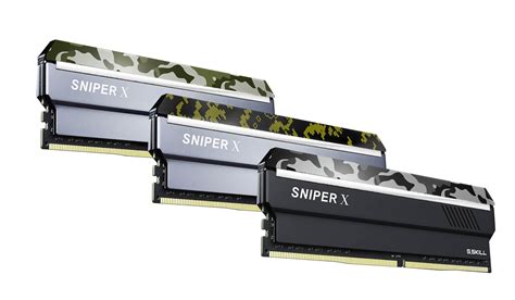 G SKILL Releases New Sniper X DDR Memory Series TechPowerUp