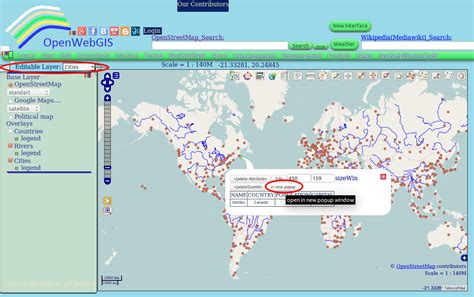 Customizing Of Openwebgis Interface To Create Your Own Workspace المنتدى العربي لنظم المعلومات