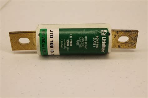 littelfuse jtd 100 time delay current limiting fuse plc surplus