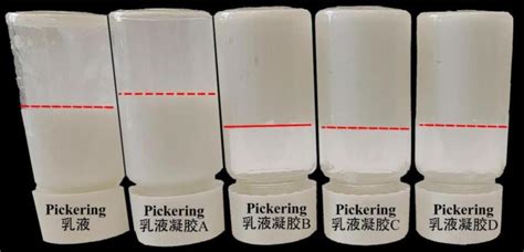 一种中内相pickering乳液凝胶及其制备方法和应用与流程