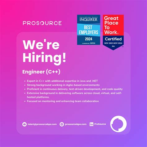 Prosource On Linkedin Calling All C Pros Time To Flex Your Coding Muscles 💪