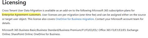Cross Tenant Migration Error Microsoft Qanda
