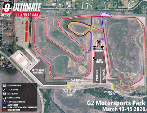 G2 Motorsports Park The Ultimate Street Car Association
