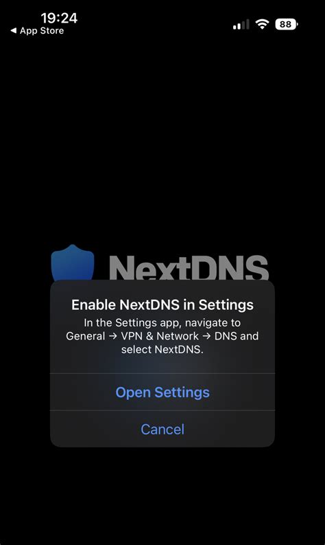 Solved Cannot Enable Nextdns On Iphone14 With 1602 Bug Reports