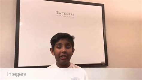 Integers YouTube