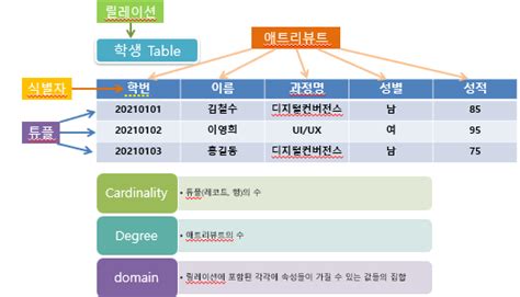 [database] 데이터모델링 관계형 데이터모델 Mysql데이터타입
