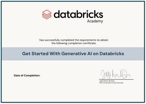 Get Started With Generative Ai On Demand Training Databricks