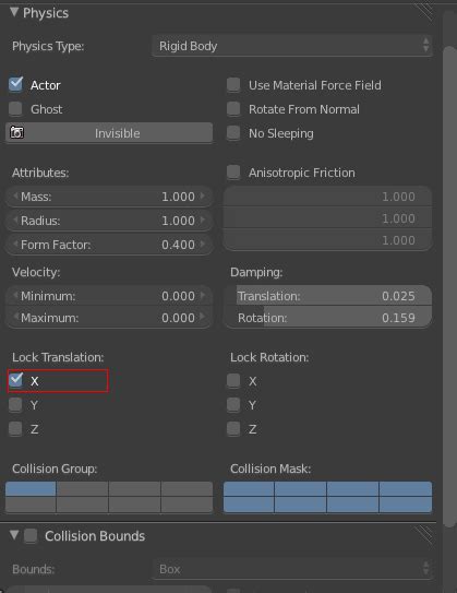 Location Lock In Game Game Engine Support And Discussion Blender Artists Community