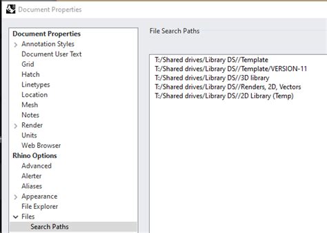 Network Hard Link Workaround For Linked Resources Rhino For Windows Mcneel Forum