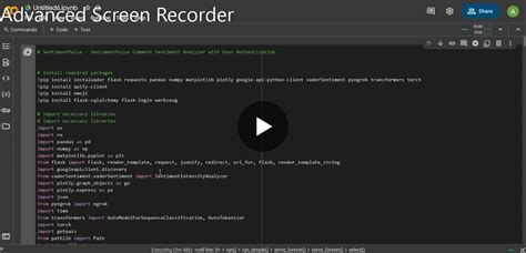 Flask Ai Sentimentanalysis Youtube Instagram Transformers Vader