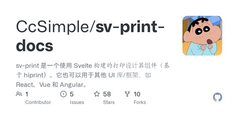github ccsimple sv print docs sv print 是一个使用 svelte 构建的打印设计器组件（基于