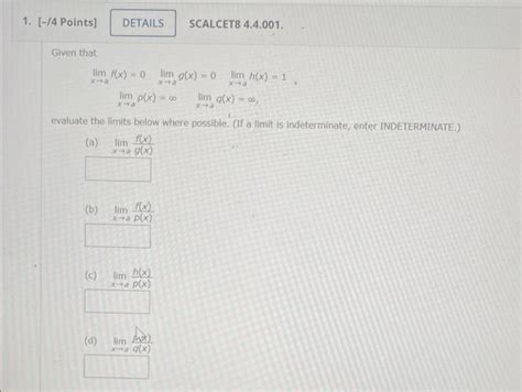 Solved Given That Chegg