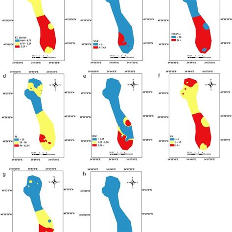 The Spatial Distribution Of Groundwater Quality Indices Download