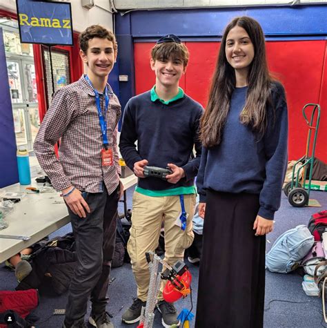 Rambots Think On Their Feet To Win Challenges At The Cije Robotics Tournament Ramaz News The