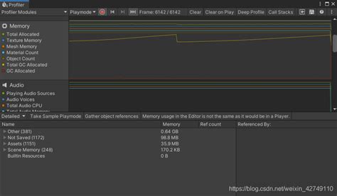 Unity使用profiler工具分析内存使用情况unity Profiler看内存 Csdn博客