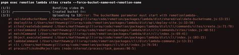 Force Bucket Name Not Working With Cli Commands · Issue 2421