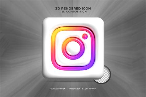 3d Render Social Media Icon Graphic By Vectbait · Creative Fabrica