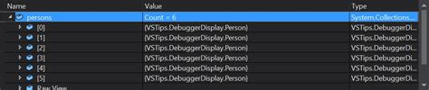 Hutch Codes Visual Studio Tips DebuggerDisplay