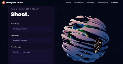Praddyumn Shukla On Linkedin Reactjs Tailwindcss Framer Threejs 3drenders Reactjs 24