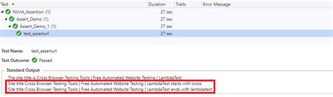 How To Use Asserts In Nunit Using Selenium