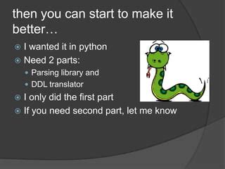Hadoop Record Reader In Python PPTX