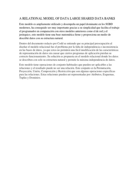 A Relational Model Of Data Large Shared Data Banks Pdf