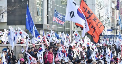 박근혜 무죄 석방 대구서 보수단체 태극기집회 열려