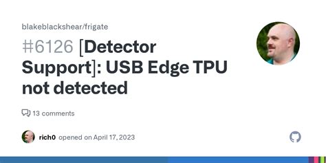Detector Support Usb Edge Tpu Not Detected · Issue 6126