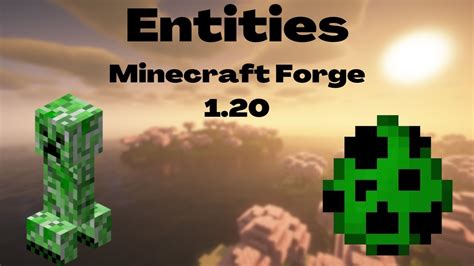 120 Minecraft Forge Modding Tutorial Living Entities Youtube