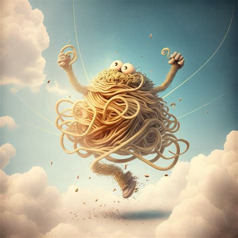 Flying Spaghetti Monster Wallpaper