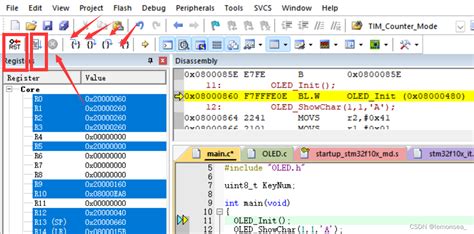 stm32学习 OLED调试和Keil调试模式 CSDN博客