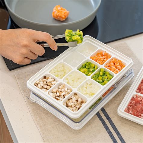 칸칸 오픈캡 아이스 트레이 12구 1p 화이트 얼음보관통 얼음통 얼음틀 이유식큐브 얼음보관 홈플러스 택배배송