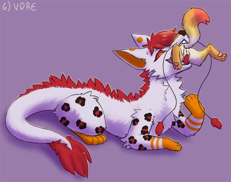 Rule 34 Albafox Canid Canine Duo Female Femalefemale Feral Fox