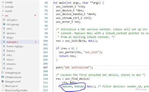基于mingw64 gcc编译windows平台上的 libuvc libuvc windows csdn博客