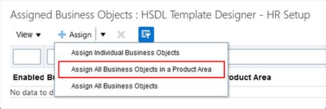 Configure Access To Design And Maintain Hcm Spreadsheet Data Loader Hsdl Templates