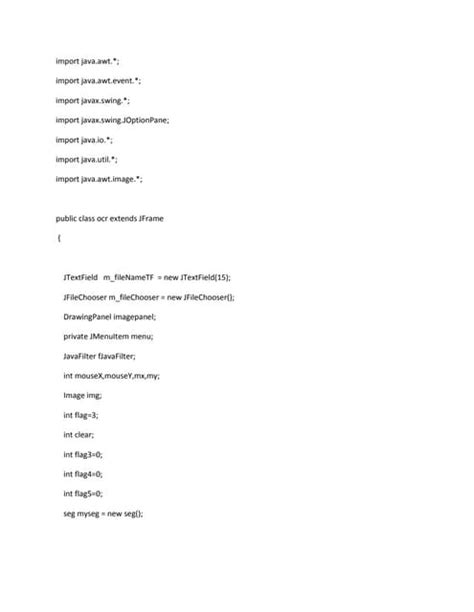 Ocr Code Pdf