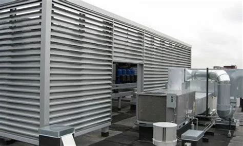 Ventilation Louvers Louvers With Rain Proof Side Blades Manufacturer