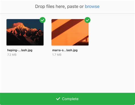 Custom Uploader Plugin Completed And Progress Events · Issue 912