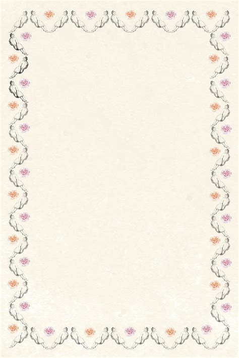 Female Nude Border Frame Vintage Illustration Free Image By Rawpixel Vintage