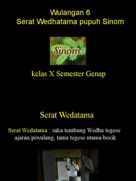 Tembang Sinom Pdf